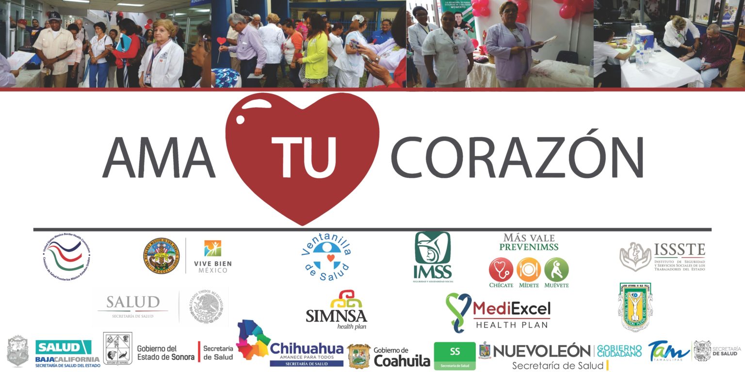 Pendón ama tu corazón – Salud Fronteriza